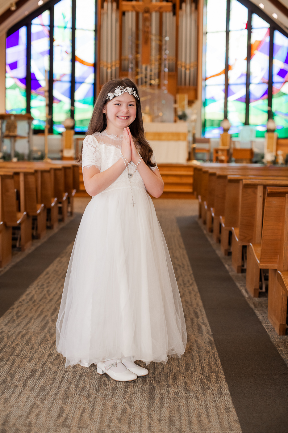 First Communion Portraits - Showit Blog