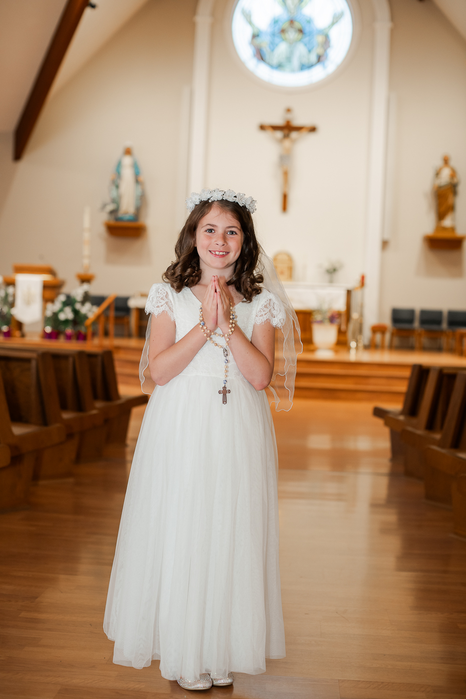 First Communion Portraits - Showit Blog
